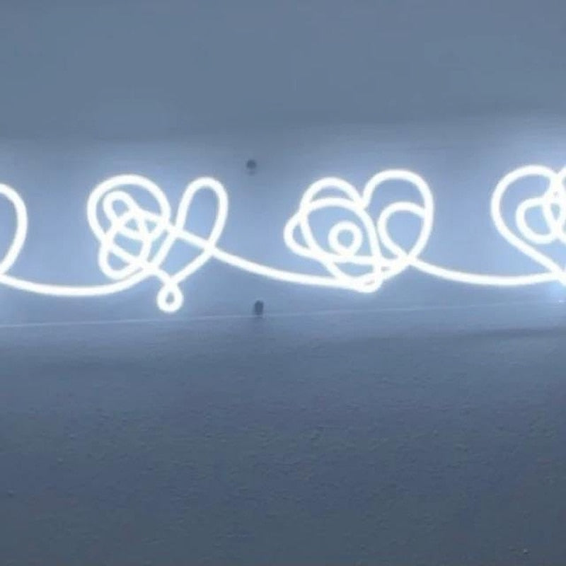 BTS Love yourself LED Neon Light – Sugar Seoul